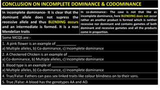 Codominance | PPTX