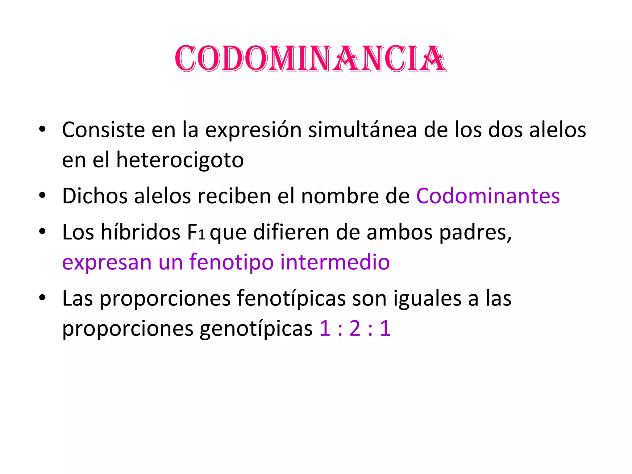 Codominancia ccp | PPT