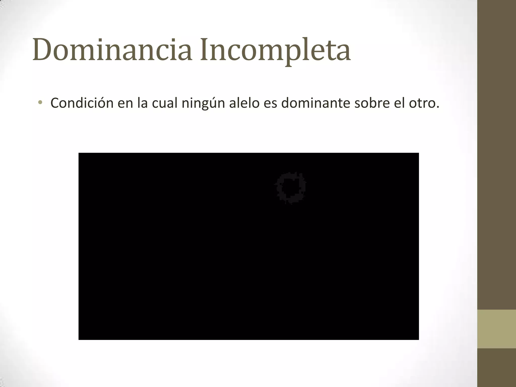 Codominancia y dominancia incompleta y herencia ligada | PPTX