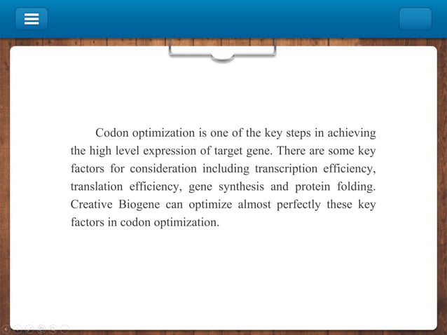 Codon optimization-Creative Biogene | PPT