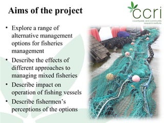 Cod Recovery Plan-Management Options June '12 Presentation | PPT