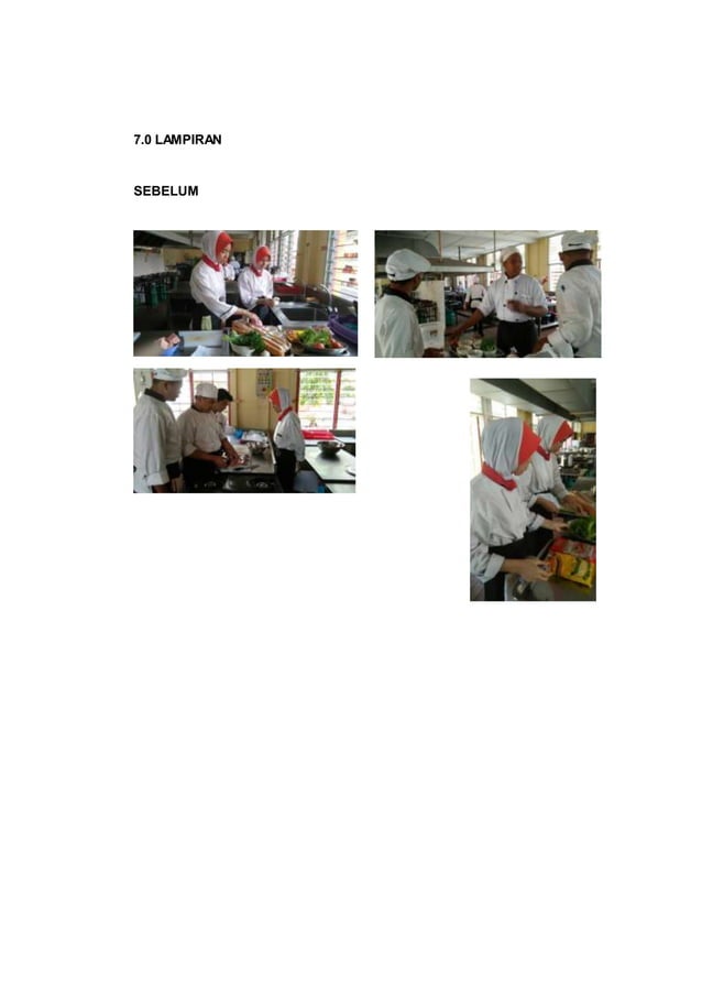 Cod report (chef of the day) | DOCX