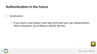 2019 DevCon - The future of Authentication by Codrin Chirica | PPTX