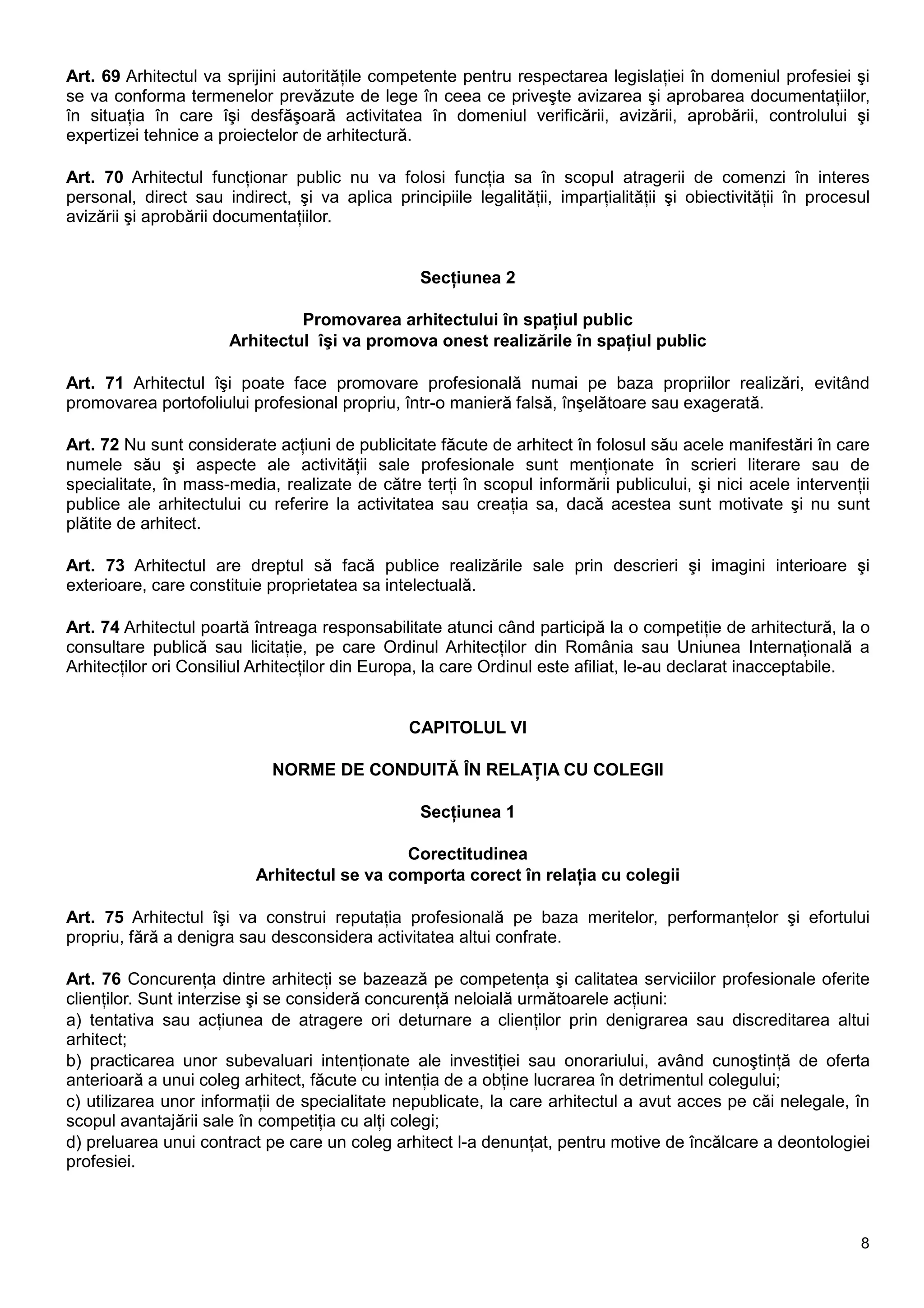 Codul deontologic-al arhitectorului | PDF