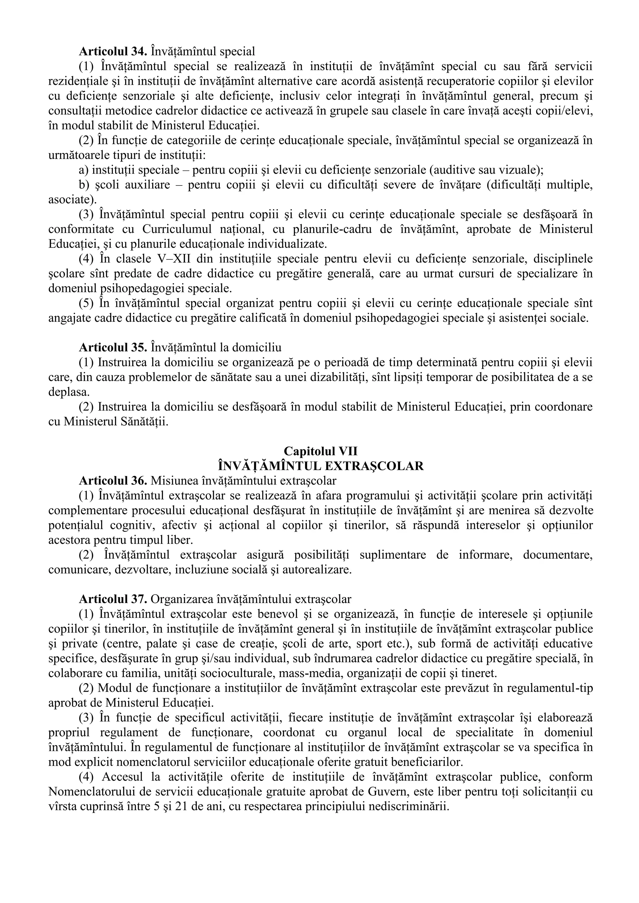 Codul educatiei | PDF