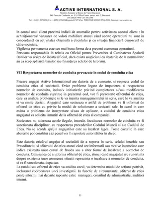 Codul de etica | PDF