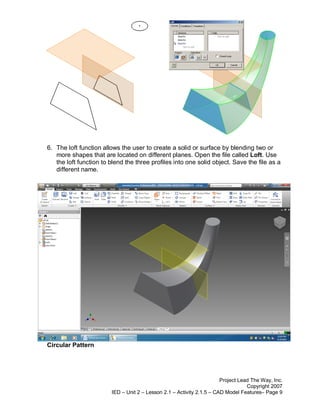 Inventor Tutorial | PDF