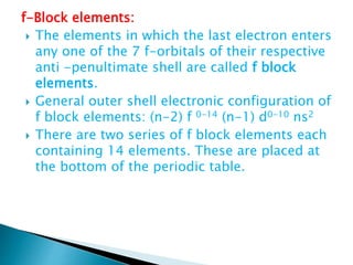 CLASSIFICATION OF ELEMENTS AND PERIODICITY IN PROPERTIES | PPTX