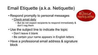 CoE-Professional-Etiquette organizational behaviour | PPTX