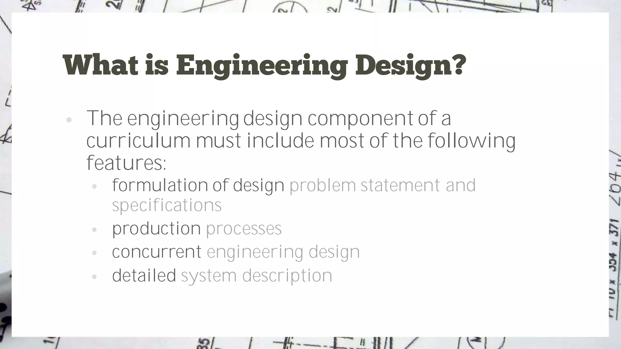 Introduction to Engineering Design Process | PDF