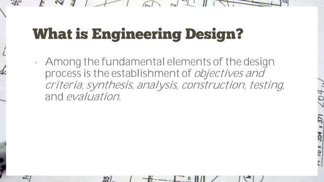 Introduction to Engineering Design Process | PDF | Civil Engineering ...
