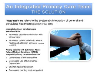 An Interprofessional Approach to Substance Abuse in Primary Care | PPTX