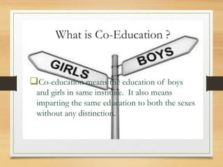 Coeducation concept(In Brief) | PPTX