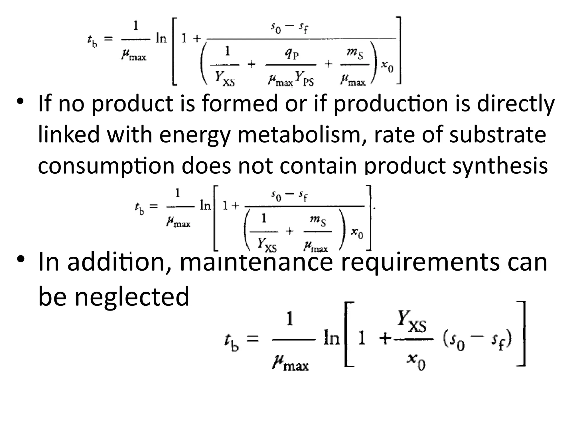 Calculating coefficient kinetics in bioprocessing | PPTX