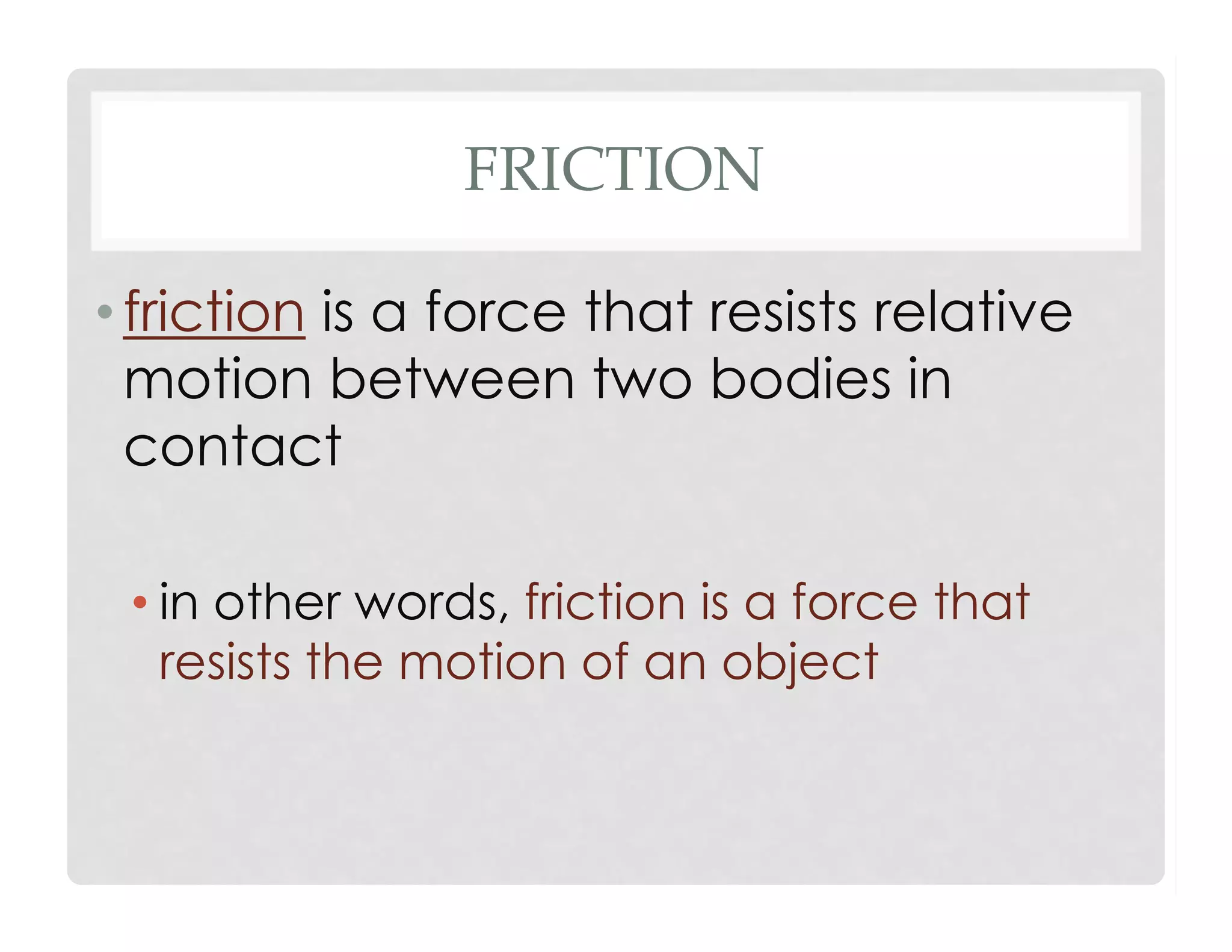 Coefficient of Friction | PDF
