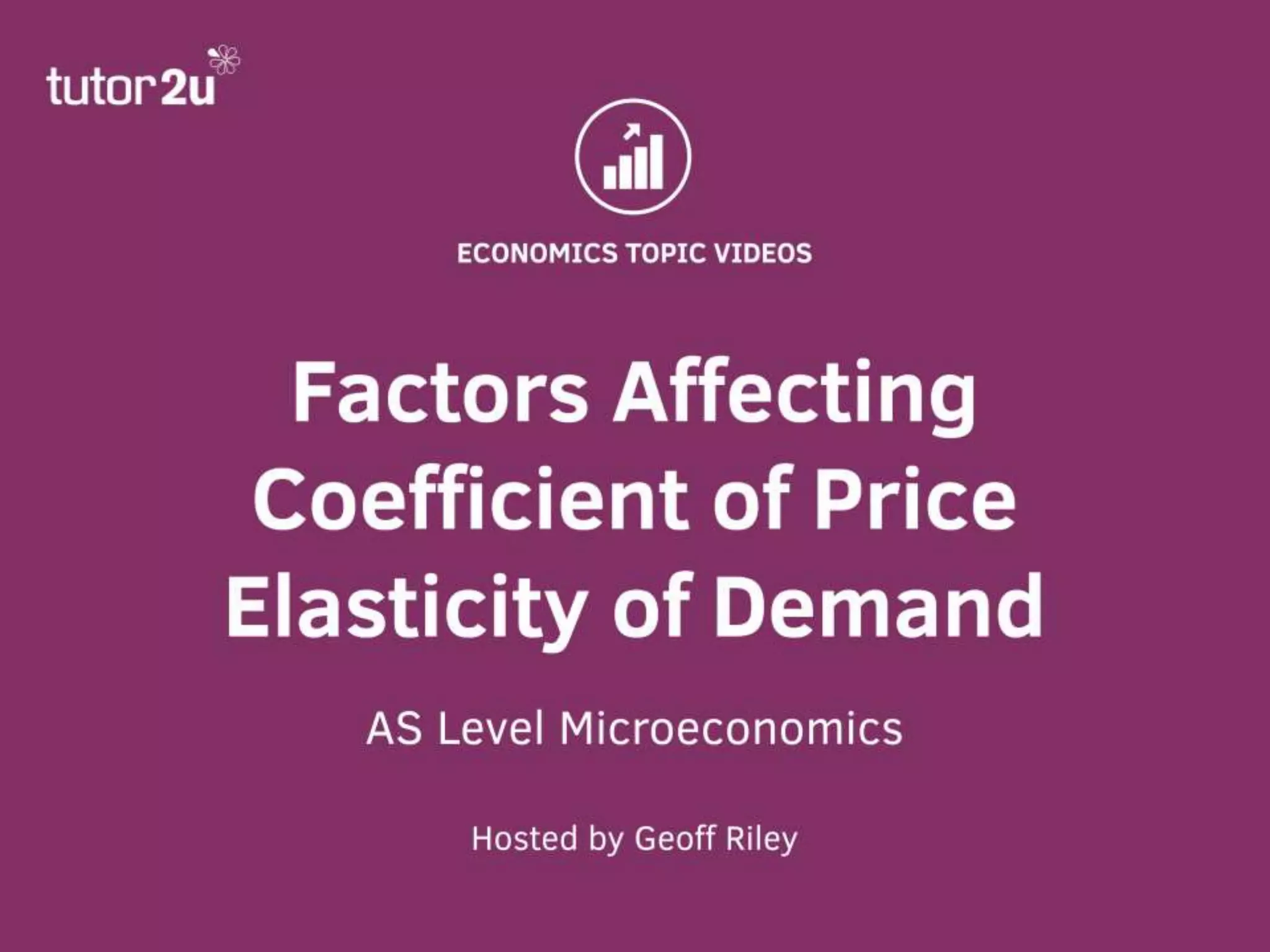 Coefficient of price elasticity of demand | PPT