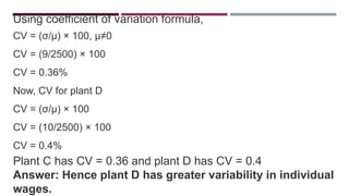 Coefficient of variation (cv) FINAL REPORT revised final.pptx