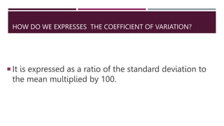 Coefficient of variation (cv) FINAL REPORT revised final.pptx
