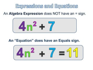 Algebra Coefficients Pronumerals | PPTX
