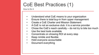 Center of Excellence for Enterprise Content Management: a how-to guide ...