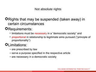 Human Rights Protection System in the Council of Europe - ERRC | PPT