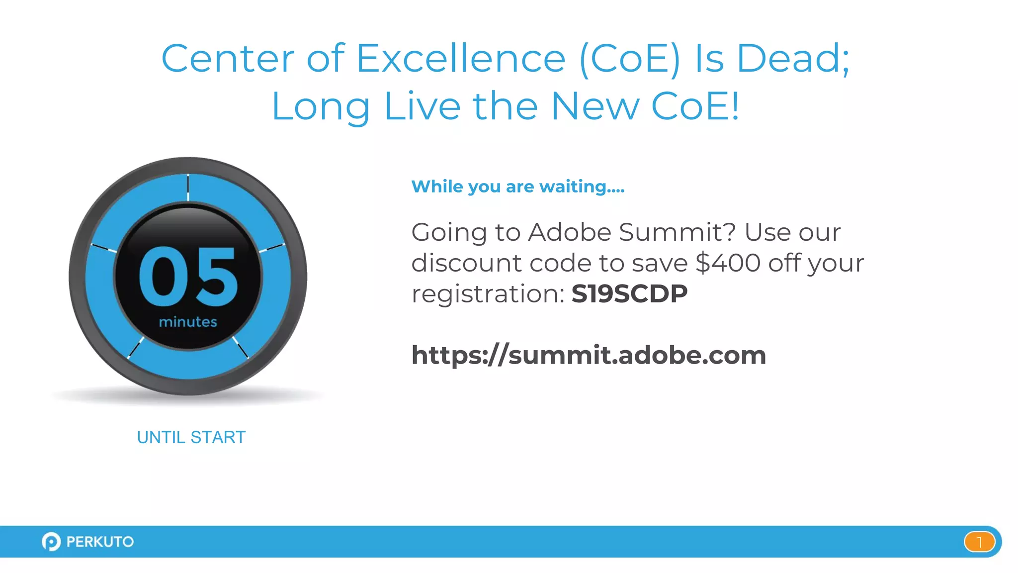 Center of Excellence (CoE) Is Dead - Long Live the New CoE! | PDF | Marketing and Advertising ...