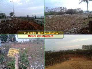 center of excellence jeedimetla - developmental works | PPTX