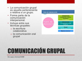COEM CONVERSATORIO | PPTX