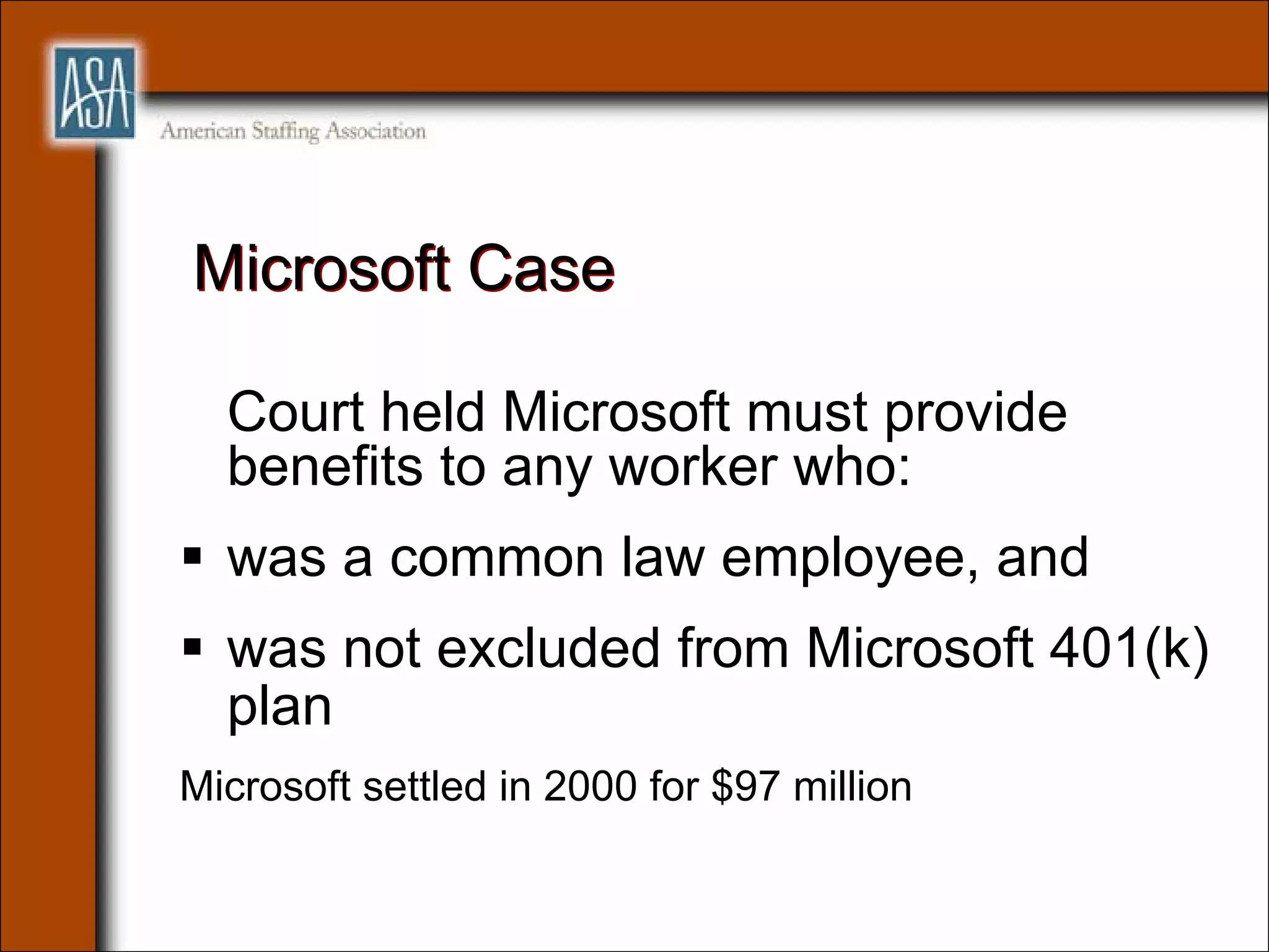 Co-employment: Risks and Rewards | PDF