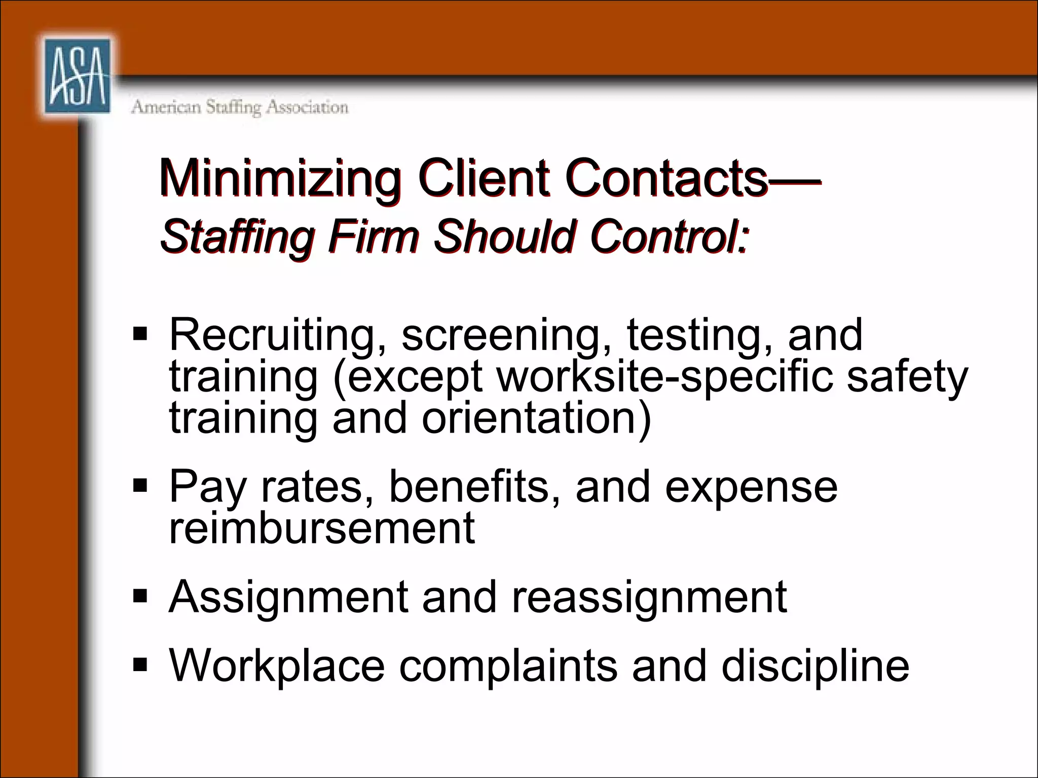 Co-employment: Risks and Rewards | PDF