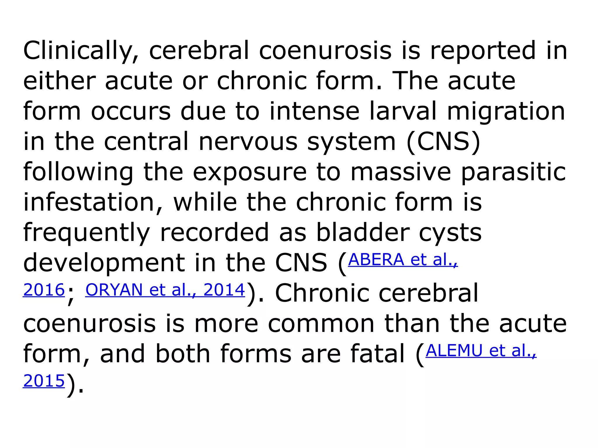 Coenurus cerebralis | PDF