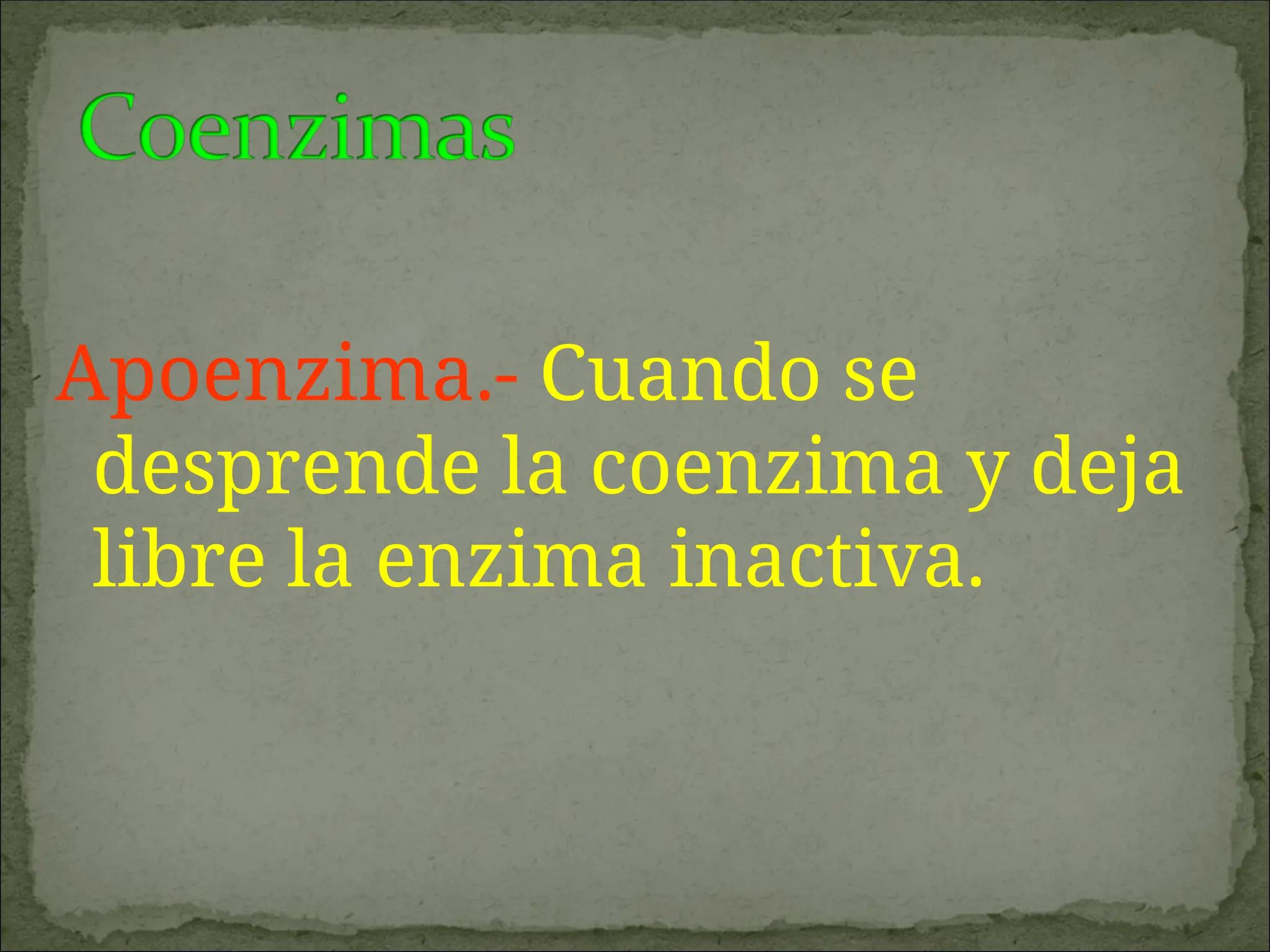 COENZIMAS ECAMPUSpndupdsmedicinabioquimica.ppt