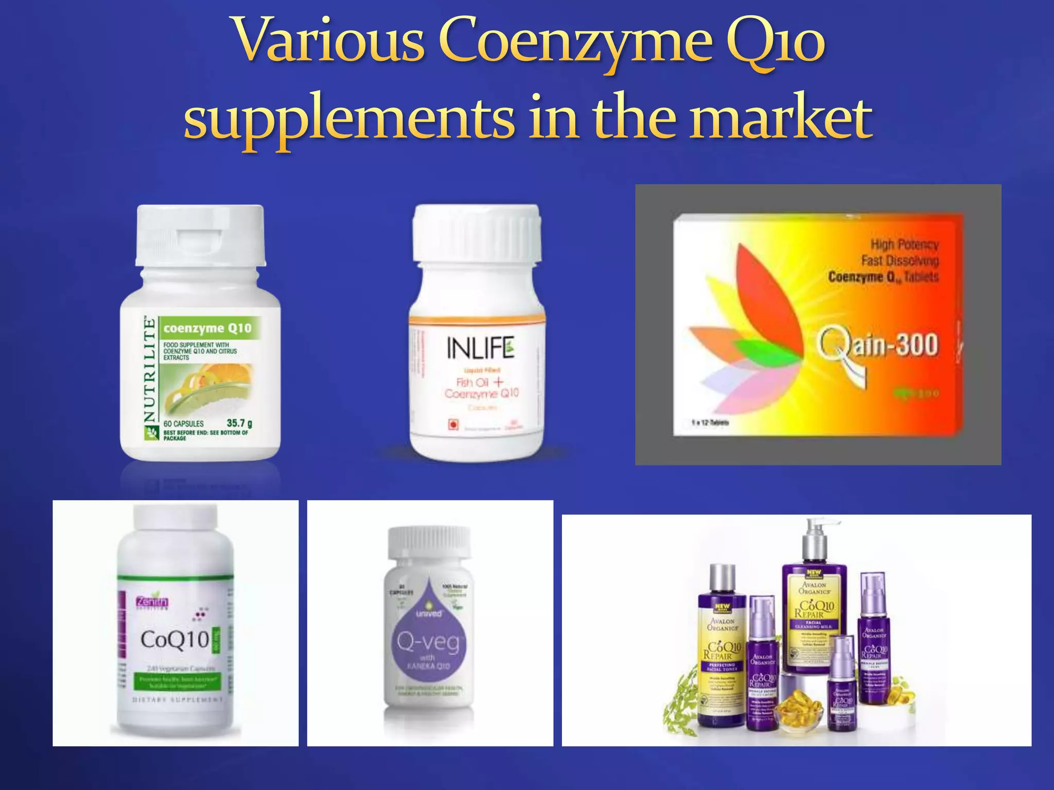 Coenzyme Q10 - Ubiquinone | PPTX