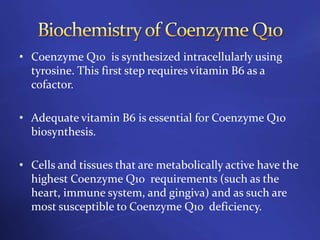 Coenzyme Q10 - Ubiquinone | PPTX