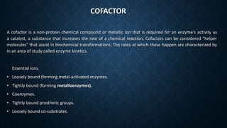 Coenzymes | PPTX