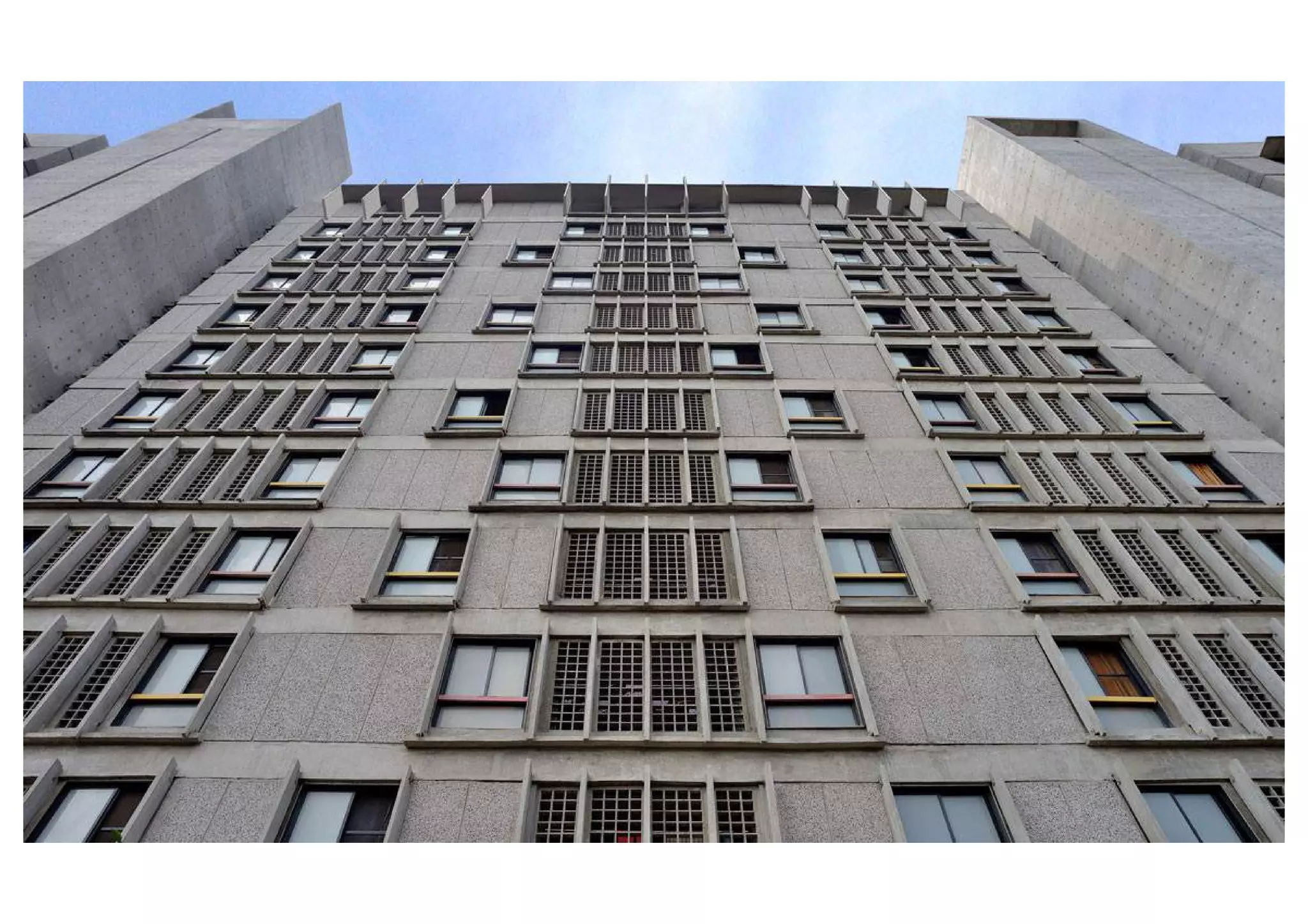 Exposed Aggregate Plaster, Grit Wash Plaster at COEP Hostel Building ...