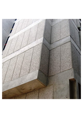 Exposed Aggregate Plaster, Grit Wash Plaster at COEP Hostel Building ...