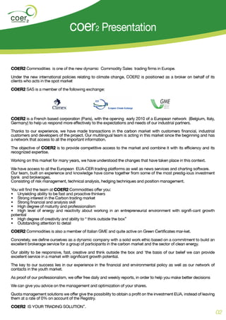 Coer2 Company intro | PDF