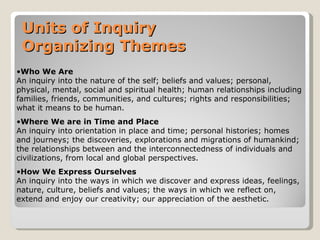 IB Parent Information | PPT