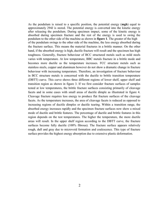 IMPACT TEST REPORT . | PDF