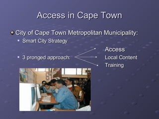 Coetzee World Wide Webs Smart Cape Access Public Access to bridge the ...