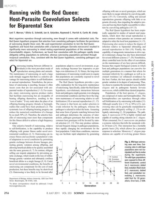 Coevolution of caernohabditis elegans | PDF | Biological Sciences | Science