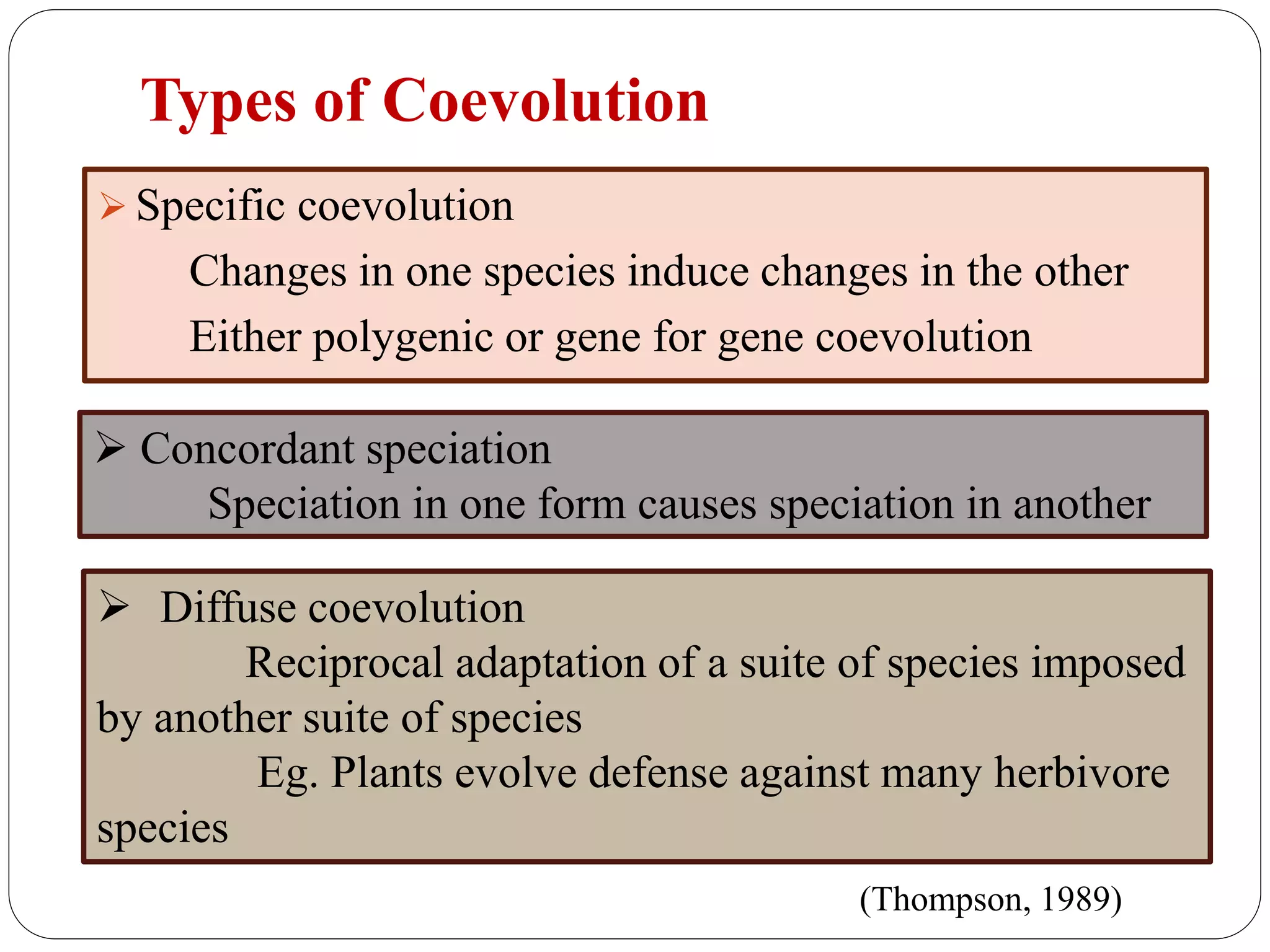Coevolution of plant and insects | PDF