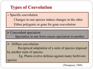 Coevolution of plant and insects | PDF