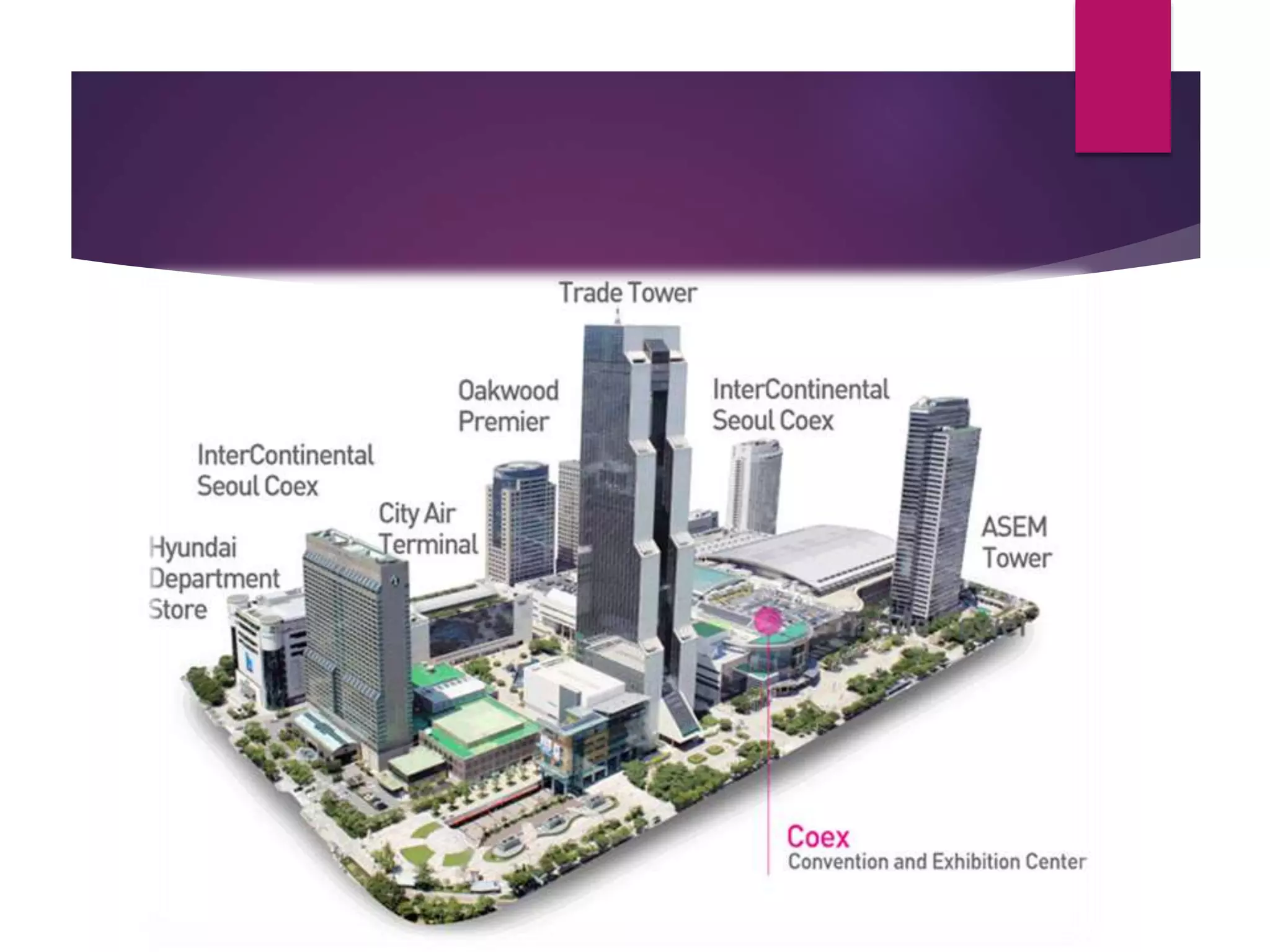 Coex convention center | PPTX