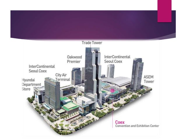 Coex convention center | PPTX