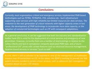 Coexistence or Convivence PMR-LTE Technology | PDF