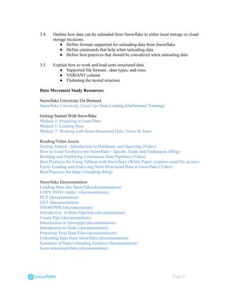 SnowProCore StudyGuide | PDF