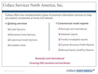 Coface Business Information Services | PPT