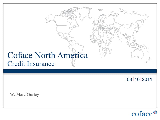 Coface Credit Insurance 2011 | PPT